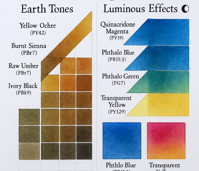 How to Create a Watercolor Mixing Chart in Depth Guide